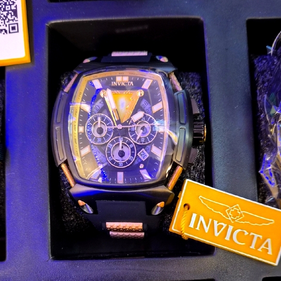 Invicta | Other | Invicta Dc Comics Black Adam 3766 53 Mm Chronograph ...